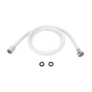 camco 43717 rv/marine 60" flexible replacement shower hose (white)