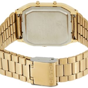 Casio Men's AQ-230GA-9D Gold Analog & Digital with Index Watch