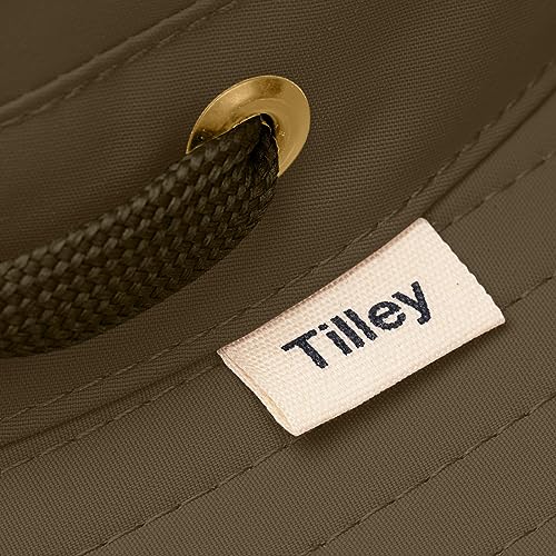 Tilley LTM6 Airflo Broad Brim Recycled, Olive, 7 1/4