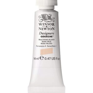 winsor & newton designer's gouache, 14 ml (0.47oz) tube, pale rose blush