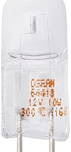 Osram 64418 - 12V 10W G4 64418 Bi Pin Base Single Ended Halogen Light Bulb