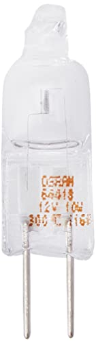 Osram 64418 - 12V 10W G4 64418 Bi Pin Base Single Ended Halogen Light Bulb