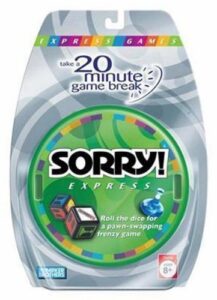 hasbro games sorry express