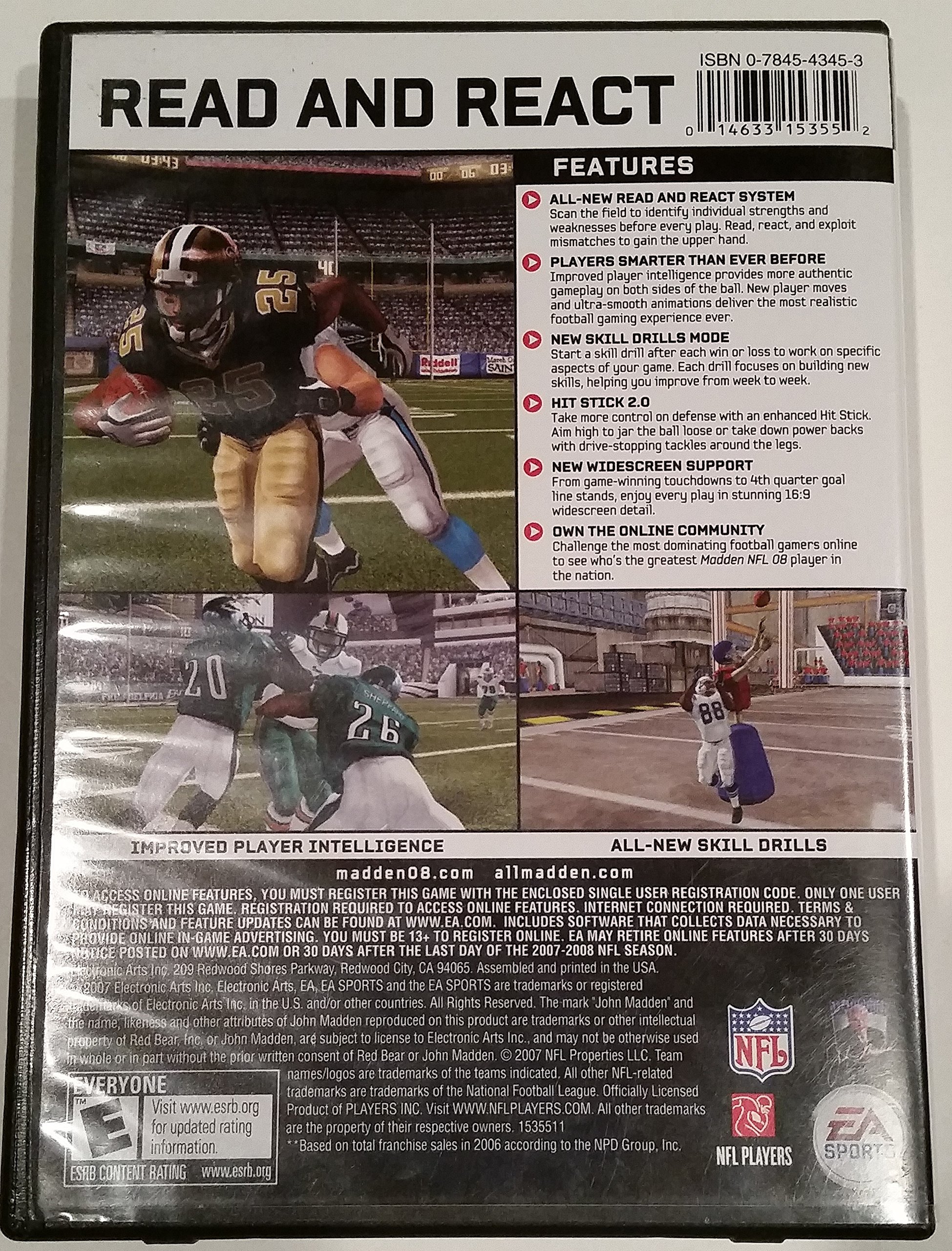 Madden NFL 08 DVD - PC