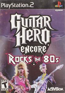 guitar hero encore: rocks the 80's - playstation 2