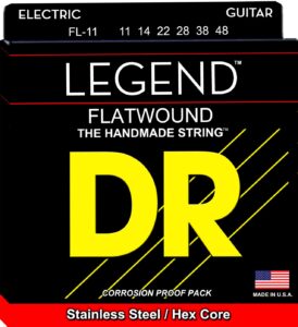 dr strings legend electric guitar strings (fl-11),brown