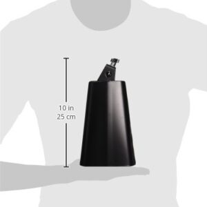 Stagg 13308 7.5-Inch Cowbell-Black, 7.5 inch (CB307BK)