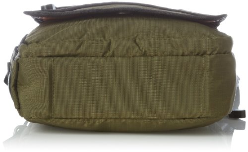 Derek Alexander Ns Top Zip Shoulder Bag, Olive, One Size