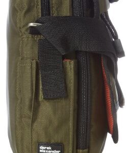 Derek Alexander Ns Top Zip Shoulder Bag, Olive, One Size