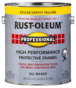 rust-oleum 242258, 1 gallon (pack of 1), yellow, 11 fl oz