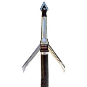 grim reaper 1804 stainless steel razorcut mechanical 3-blade broadheads 100 grain 1-3/4 inch (3 pack)