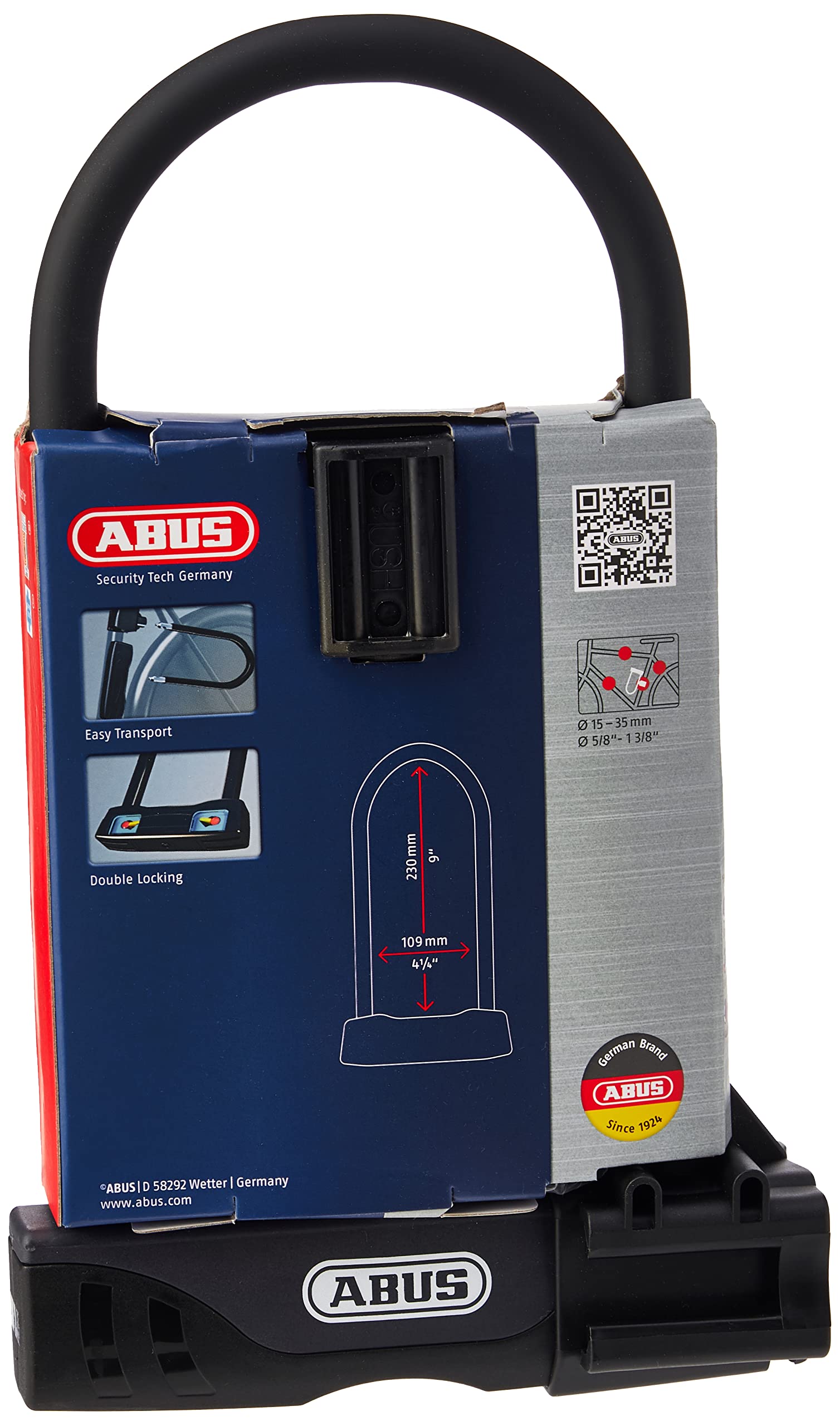 Abus Facilo 32 Bicycle U-Lock (Standard)