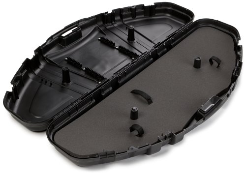 Plano Protector PillarLock Series Bow Case, Black, Archery Storage, Lockable with High-Density Interior Padding, Hard Protective Case, Holds Up to 6 Arrows