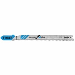 bosch t118ef100 100-piece 3-5/8 in. 11-18 tpi flexible for metal t-shank jig saw blades