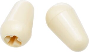 fender stratocaster switch tips - aged white