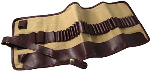 Derwent 700434 Pencil Case, Canvas Wrap Pencil Holder, Holds up to 30 Pencils and Supplies (2300671),brown