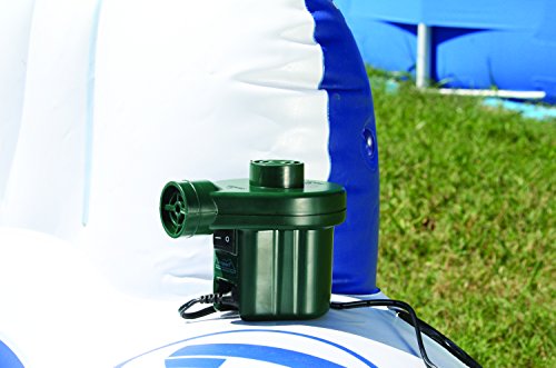 Texsport Electric Air Pump Inflates Deflates uses AC Power or 12 Volt Car Charger