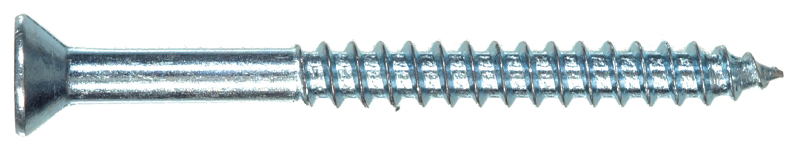 The Hillman Group 40156 12-Inch x 1-3/4-Inch Flat Head Phillips Wood Screw, 100-Pack, 1.75 inches, zinc