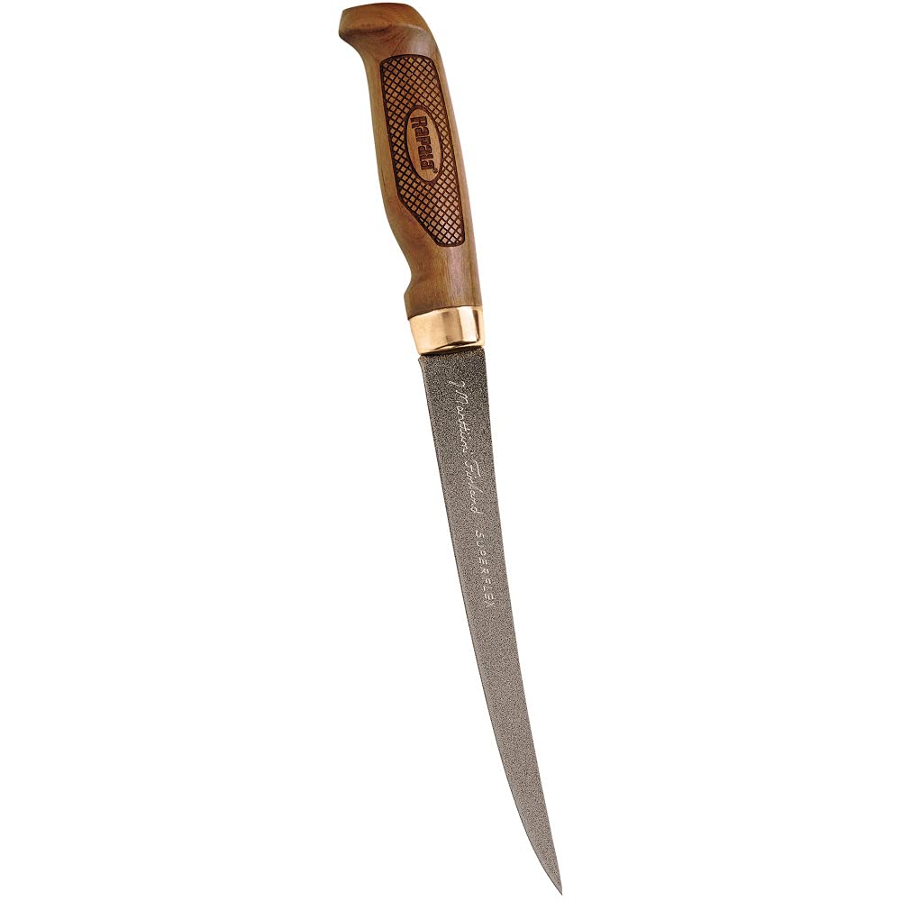 Rapala Fish n Fillet Superflex Knife, 6" Blade Length , Brown