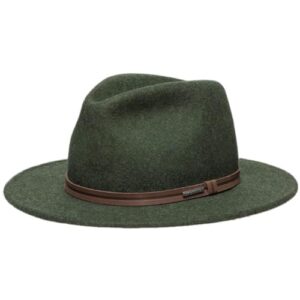 stetson men's explorer outdoor hat (loden mix, medium)