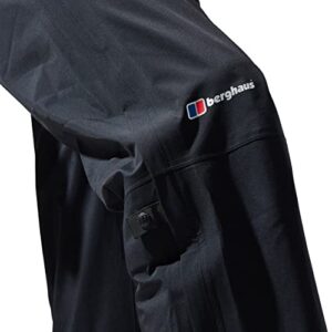 Berghaus Mens Waterproof Hiking Paclite Athletic-pants, Black, Large US