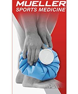 MUELLER Sports Medicine Reusable Ice Pack, Cold Bag for Injuries and Pain Relief, Cold Therapy, Blue, 9 Inch Bag