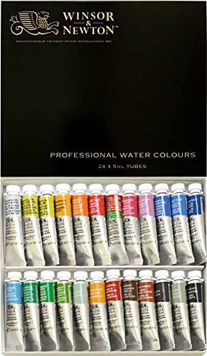 Windsor & Newton Artist Watercolor 5ml 24 Color Set