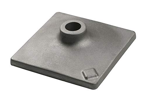 BOSCH 8 In. x 8 In. Tamper Plate 1-1/8 In. Hex Hammer Steel HS2125