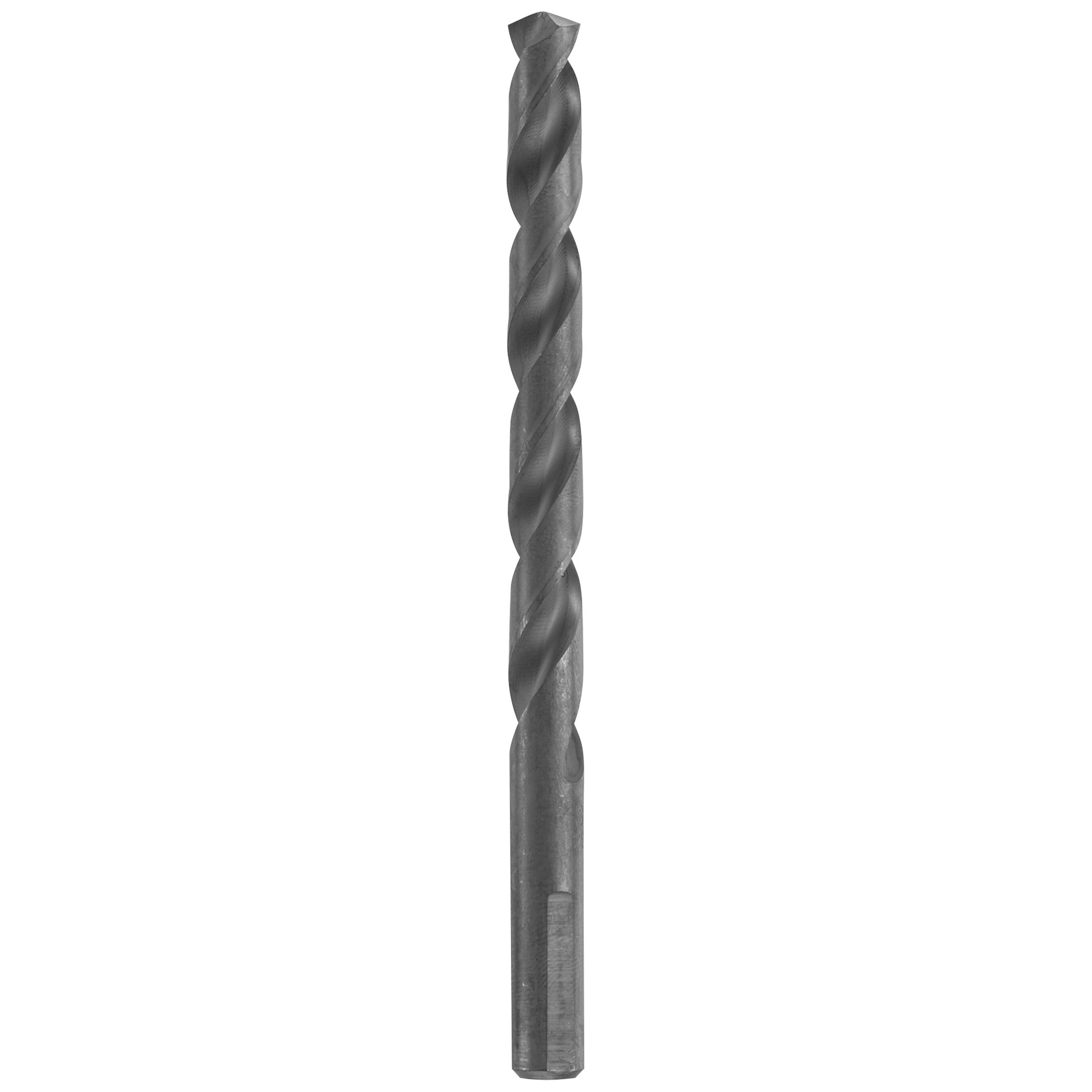 BOSCH BL2150 1-Piece 23/64 In. 4-7/8 In. Fractional Jobber Black Oxide Drill Bit for Applications in Light-Gauge Metal, Wood, Plastic