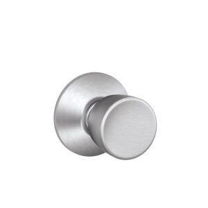 schlage f10bel626 bell passage knob, satin chrome