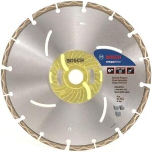 bosch dbsw961 speedwave 9" segmented diamond blade