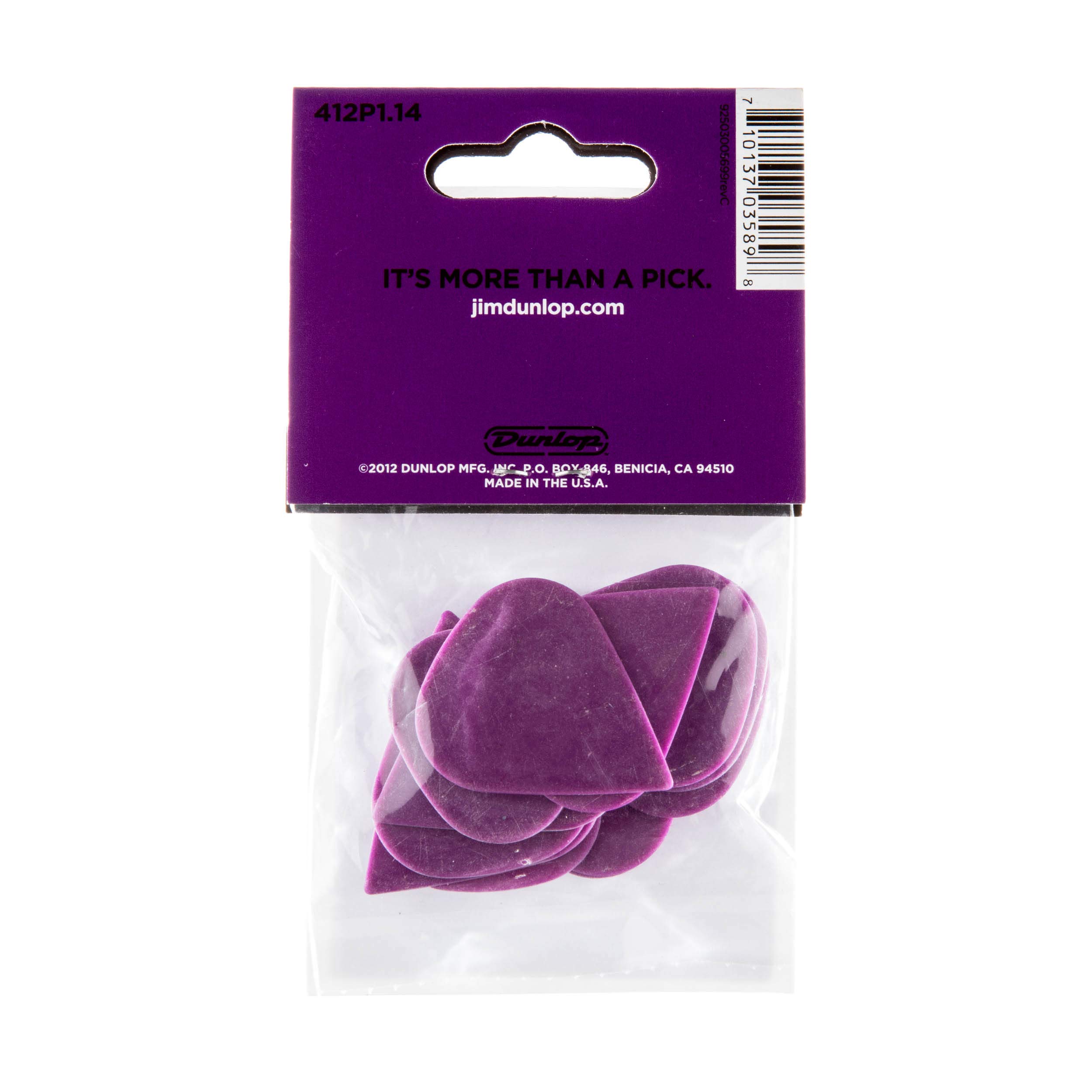 JIM DUNLOP Purple Guitar Picks