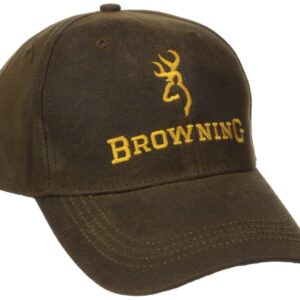 Browning Dura-Wax Corporate Logo Brown Cap (3084121), one Size