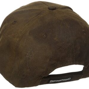 Browning Dura-Wax Corporate Logo Brown Cap (3084121), one Size