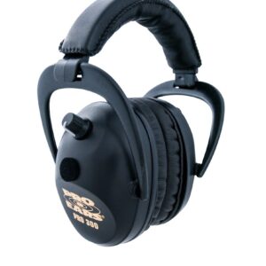 Pro Ears Pro 300, Electronic Sound Amplifier, Noise Dampener, DLSC Compression, NRR 26, Adjustable Amplification, Ear Muffs,Black