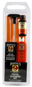 hoppe's no. 9 cleaning kit with aluminum rod, .44/.45 pistol