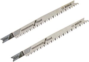 bosch u234x3 4-1/4-inch, progressor hcs universal shank jigsaw blade, 3 pack