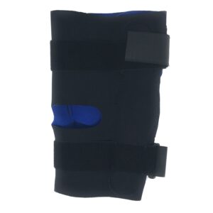 OTC Knee Stabilizer Wrap, Hinged Bars, Neoprene, Black, 4X-Large