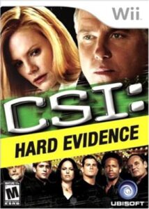 csi hard evidence - nintendo wii