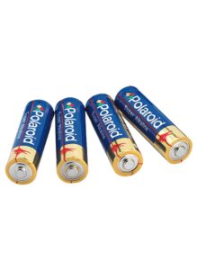 darice polaroid super alkaline batteries super aa - 4/ pack