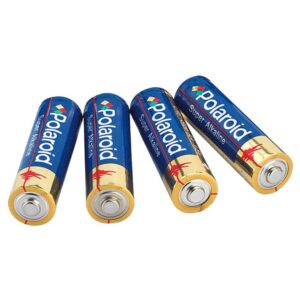 Darice Polaroid Super Alkaline Batteries Super AA - 4/ Pack