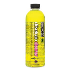 muc-off drivetrain cleaner, 25.4 fl oz - effective bike chain cleaner and bike chain degreaser spray - bike cleaner for mtb/gravel/road/bmx