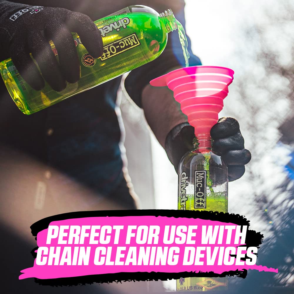 Muc-Off Drivetrain Cleaner, 25.4 fl oz - Effective Bike Chain Cleaner and Bike Chain Degreaser Spray - Bike Cleaner for MTB/Gravel/Road/BMX