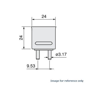 OSRAM SYLVANIA EHG 750w 120v Q/CL G9.5 Medium Bipin Halogen light Bulb