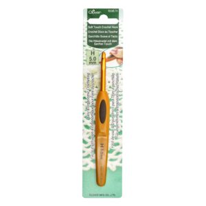 clover 1008/h soft touch 5.0-mm crochet hooks, size h