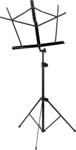 yamaha ms1000 lightweight wire music stand - black