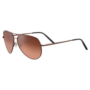 Serengeti Aviator Sunglasses Serengeti Aviators: Medium Aviator, Henna/Drivers Gradient Model 6826