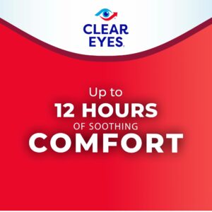 Clear Eyes Redness Relief Lubricant Redness Relief Eye Drops, 0.5 oz