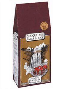 snoqualmie falls lodge pancake & waffle mix, old fashioned, 5-pound bag