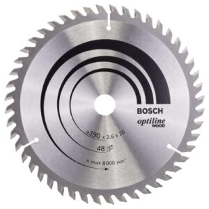 bosch 2608640614 circular saw blade "top precision" opwoh 7.48inx20mm 48t